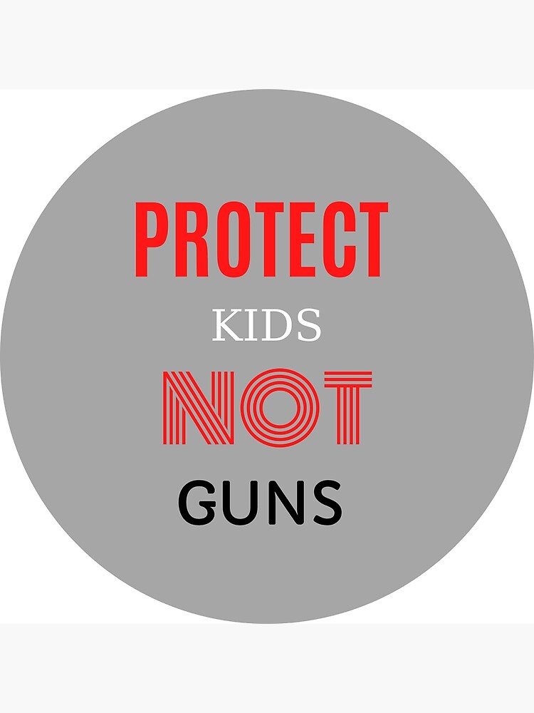 "anti gun" Poster for Sale by KAYKAY0 | Redbubble