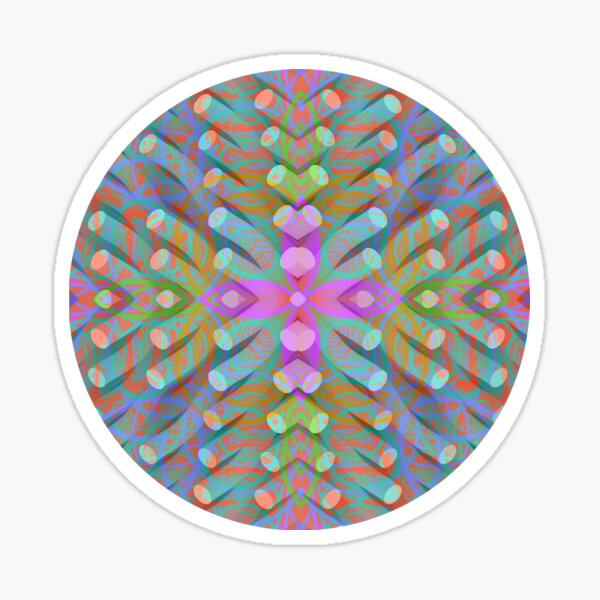 "anemone - moluccas circular" Sticker for Sale by DavidDrinkwater ...