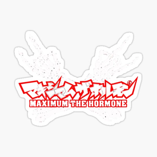 "Maximum The Hormone " Sticker for Sale by GladyGuerrero | Redbubble