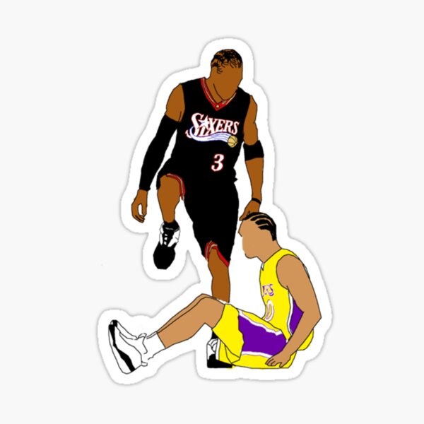 "Allen iverson step over Classic Classic" Sticker for Sale by ...