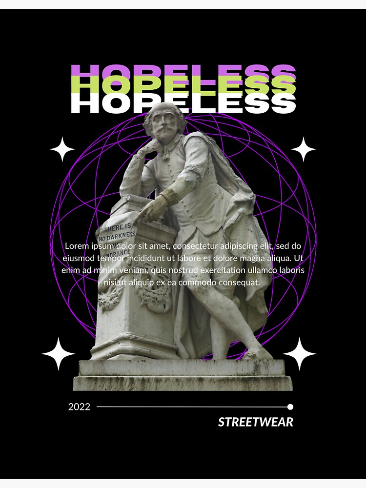 "Hopeless Aesthetic" Sticker for Sale by redditBug | Redbubble