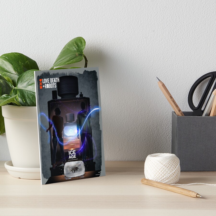 "Love death & robots - Ice Age" Art Board Print by GeorgeArtman | Redbubble