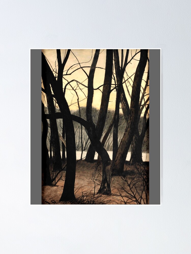 "Léon Spilliaert - Trees - Arbres Classic" Poster for Sale by ...