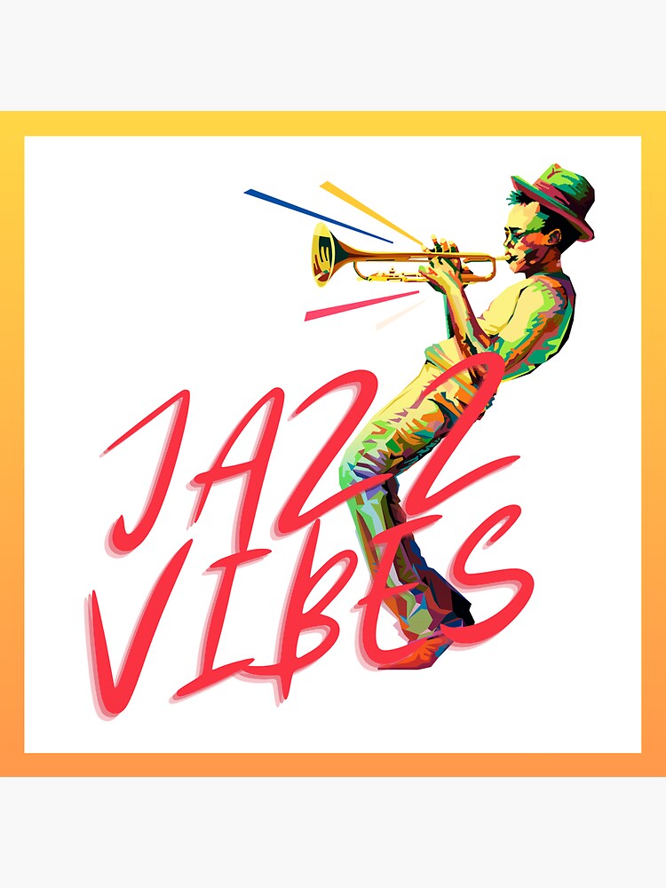 "jazz" Sticker for Sale by arsetia | Redbubble