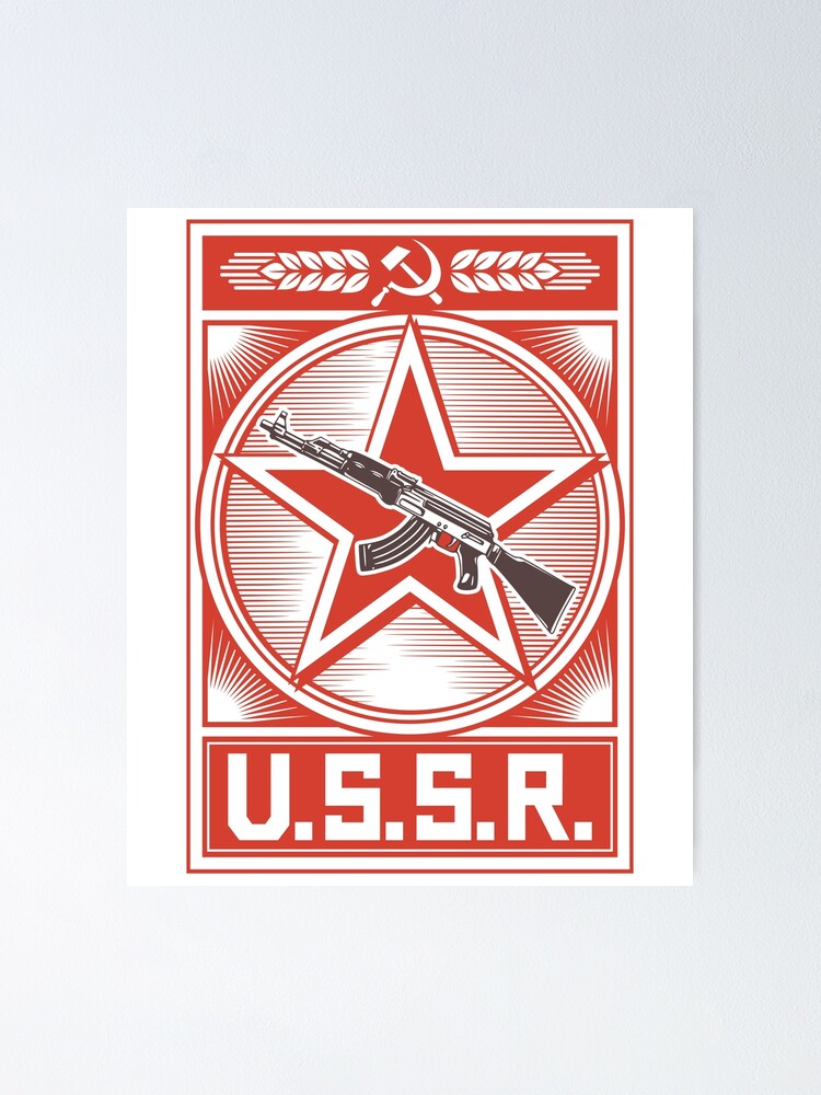 "Vintage AK47 AK-47 Assault Rifle #2505" Poster for Sale by Rare ...