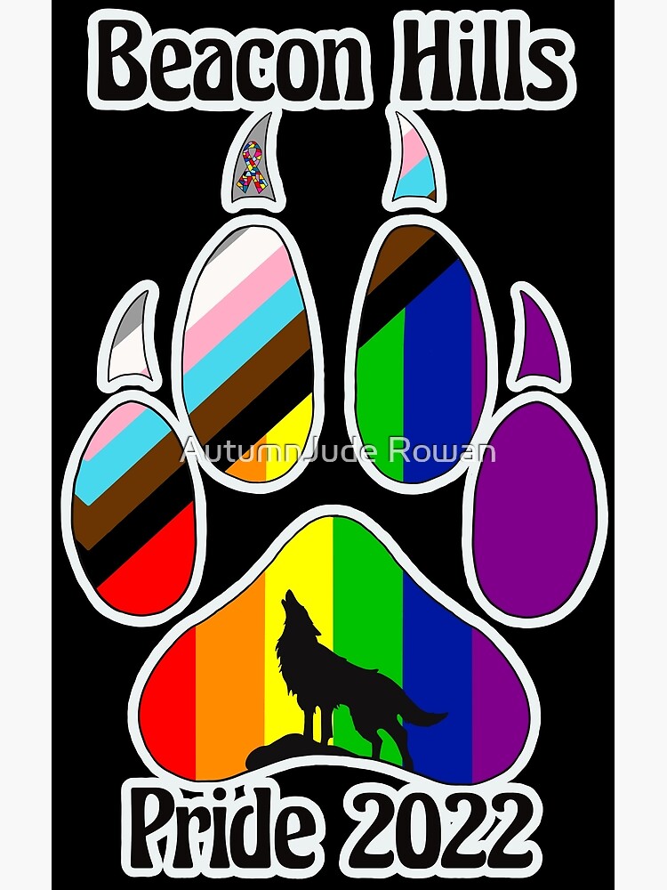 "Beacon Hills DID Rainbow Pride 2022" Poster for Sale by ...