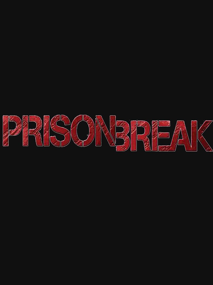 "prison break logo" T-shirt for Sale by jkunting | Redbubble | prison ...