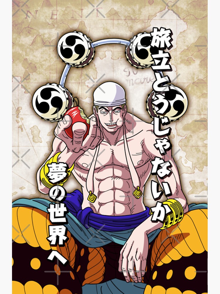"Enel Moon God " Sticker for Sale by theGOT | Redbubble