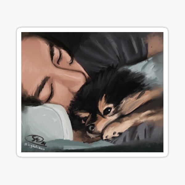 "V and Yeontan" Sticker for Sale by icyhotchoco | Redbubble