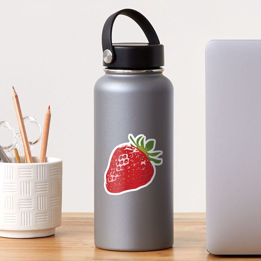 Strawberry Sticker For Sale By Barcys Redbubble