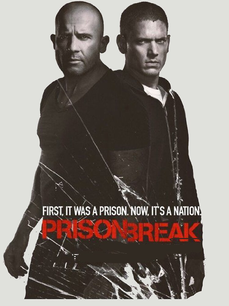 "prison break" T-shirt for Sale by jkunting | Redbubble | prison break ...