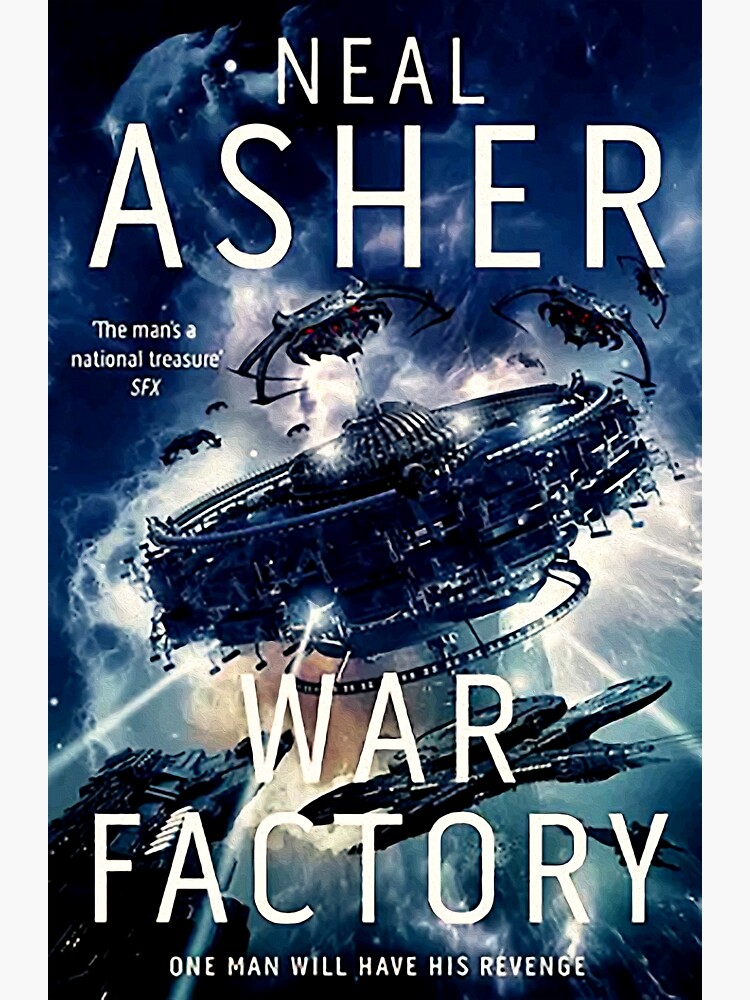 "Neal Asher" Sticker for Sale by JaeSik | Redbubble