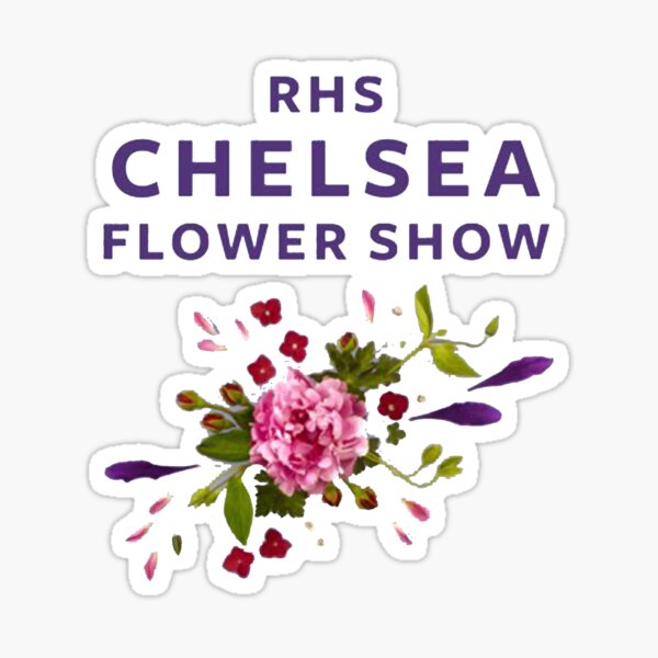 "chelsea flower show" Sticker for Sale by rcnart | Redbubble
