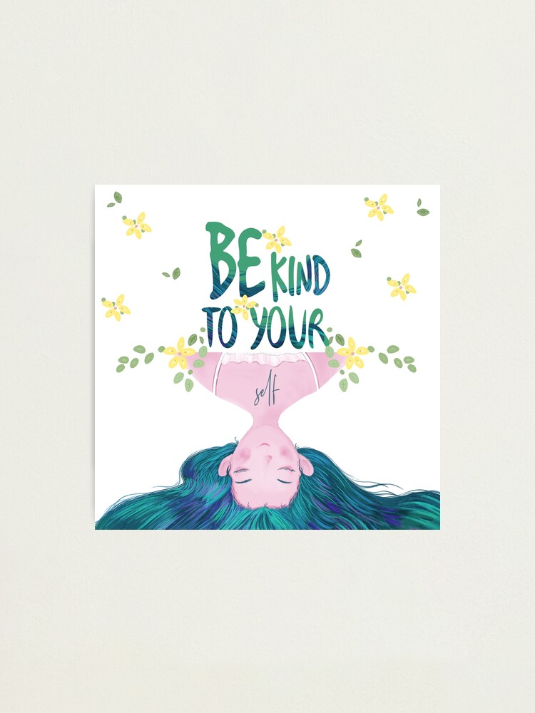 "LAS Be Kind To Yourself, Mental Health Awareness, Therapist Decor Wall ...