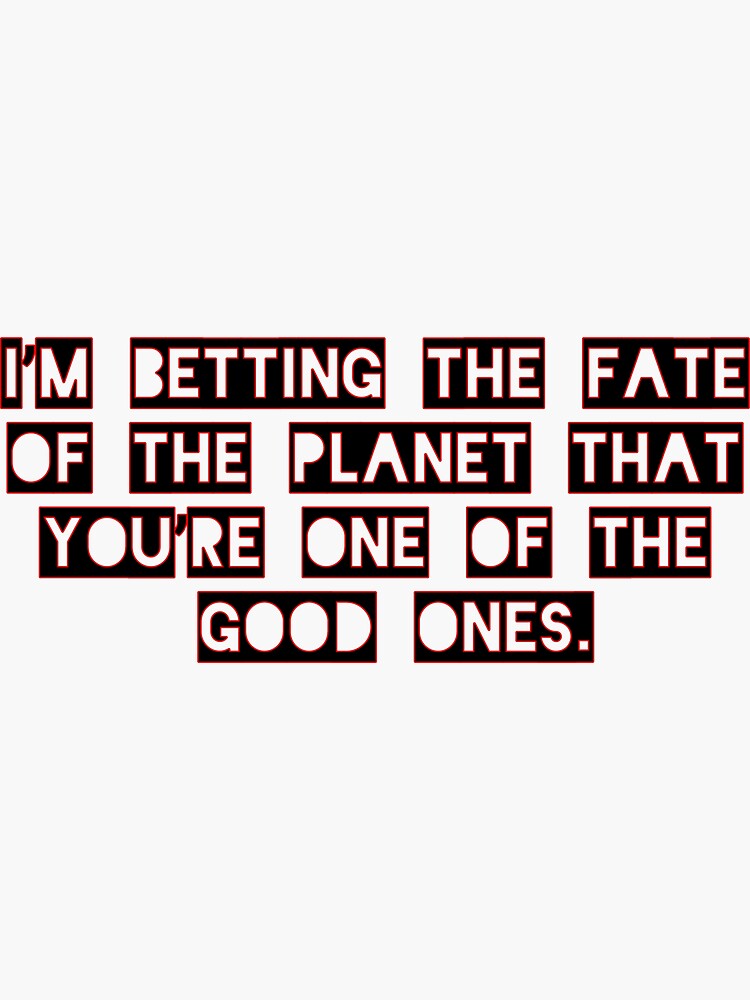 "Stranger Things quotes" Sticker for Sale by Smol-1 | Redbubble