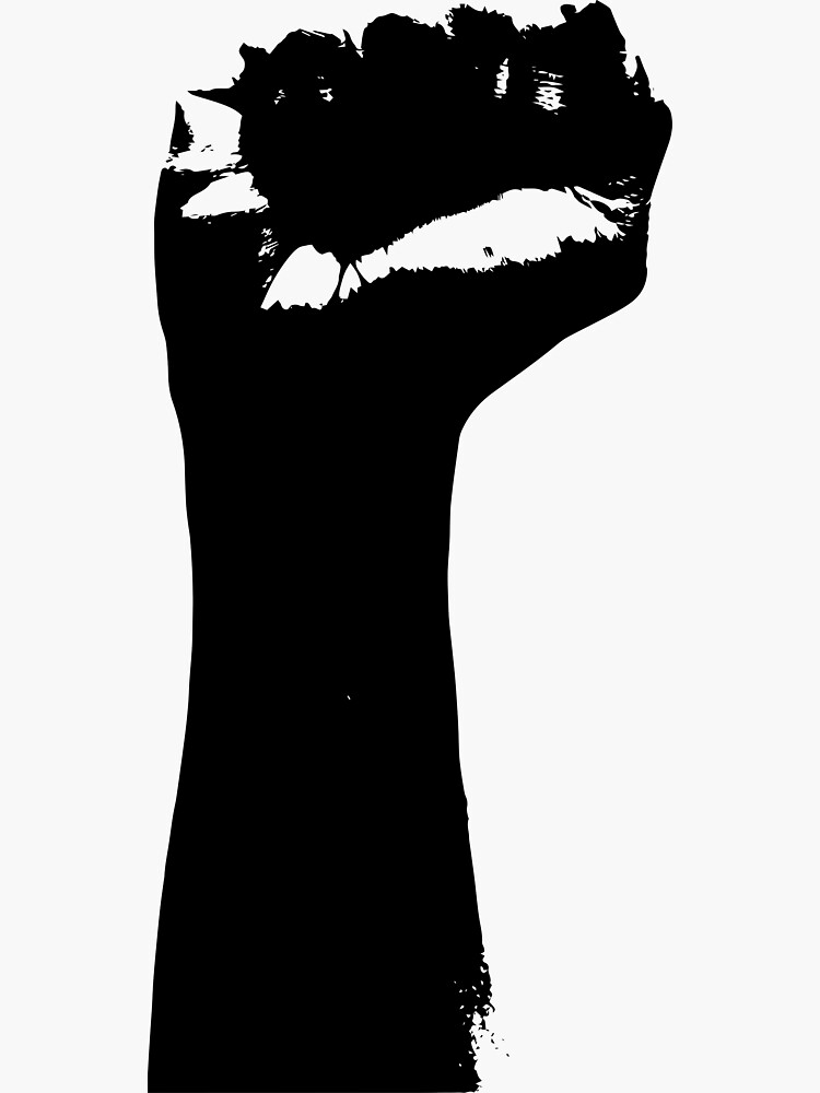 "Amandla [ Power ] illustration" Sticker for Sale by WANLOVE | Redbubble