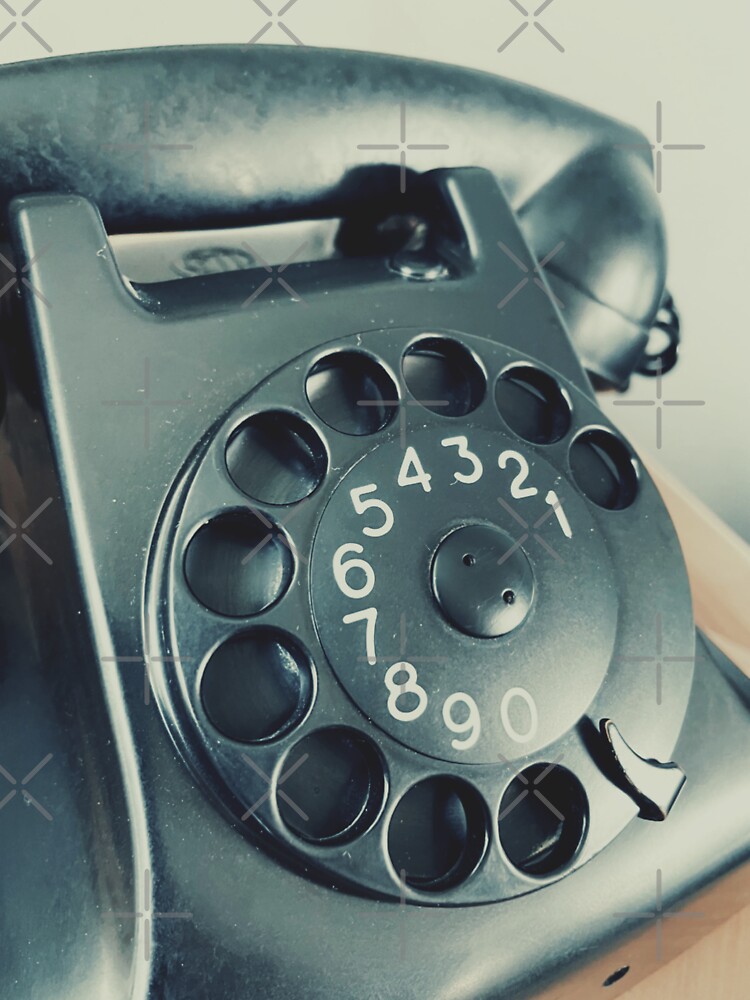 "Rotary phone" Sticker for Sale by Shelley-n | Redbubble