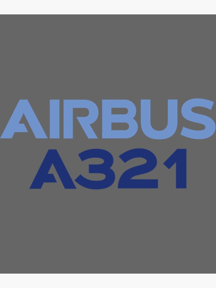 "Airbus A321 logo" Poster for Sale by PAMELARUBIO | Redbubble