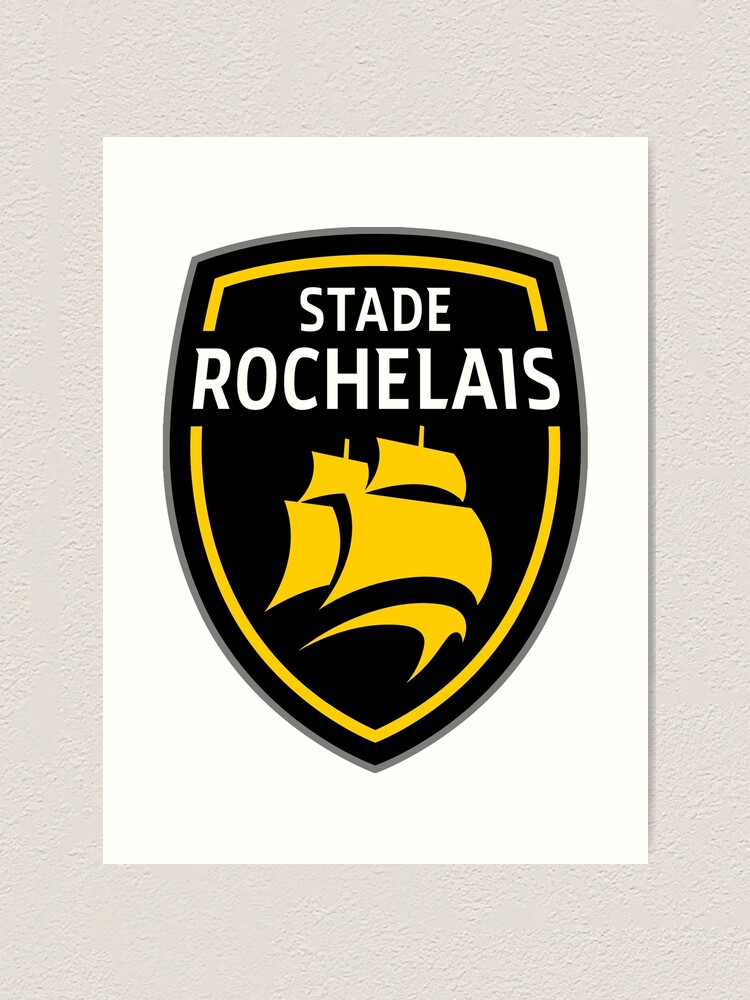 "La Rochelle Rugby logo" Art Print for Sale by GravityWorld | Redbubble