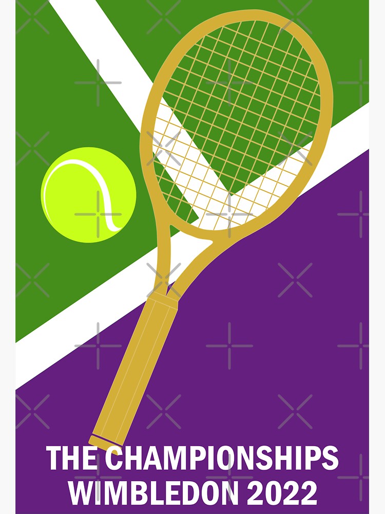 "Tennis The Championships Wimbledon 2022" Sticker for Sale by wahyuni ...