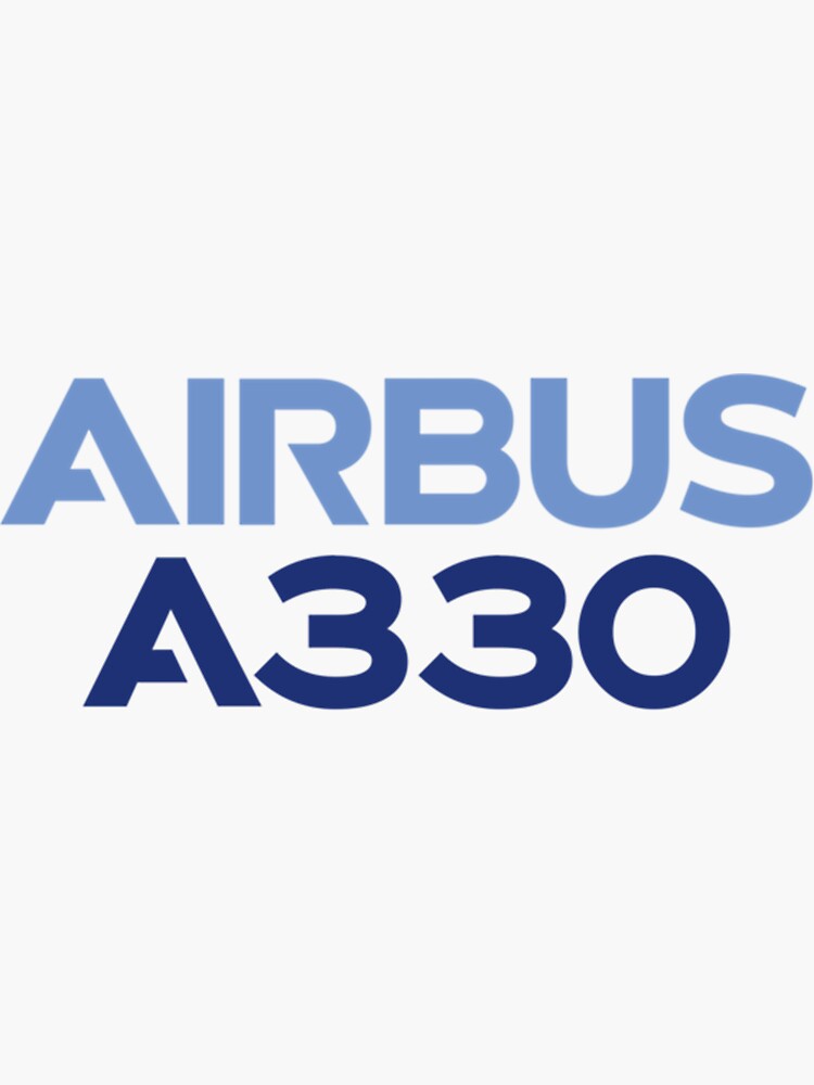 "Airbus A330 logo" Sticker for Sale by PAMELARUBIO | Redbubble