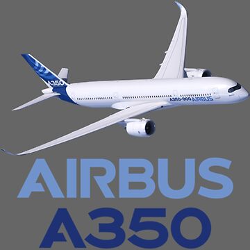 "Airbus A350 airplaneArt" Sticker for Sale by PAMELARUBIO | Redbubble