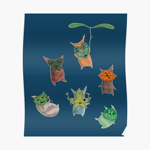 "Korok Sticker Pack " Poster for Sale by SamSimp | Redbubble