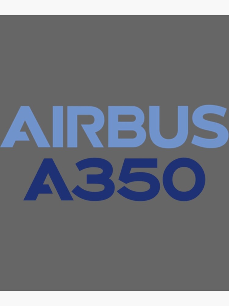 "Airbus A350 logo" Poster for Sale by PAMELARUBIO | Redbubble