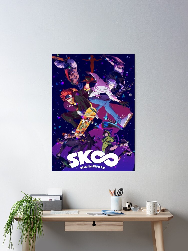 "Sk8 The Infinity" Poster for Sale by charlesnettes | Redbubble
