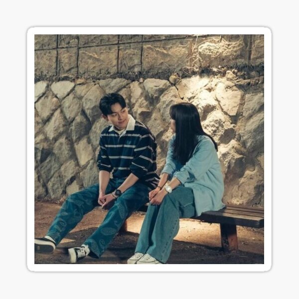 "Twenty five Twenty ko yu rim moon ji young" Sticker for Sale by ...