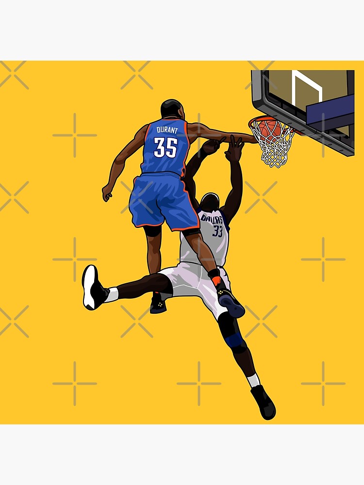 "Durant - Poster Dunk - Comic Art" Poster for Sale by AYA-Design ...