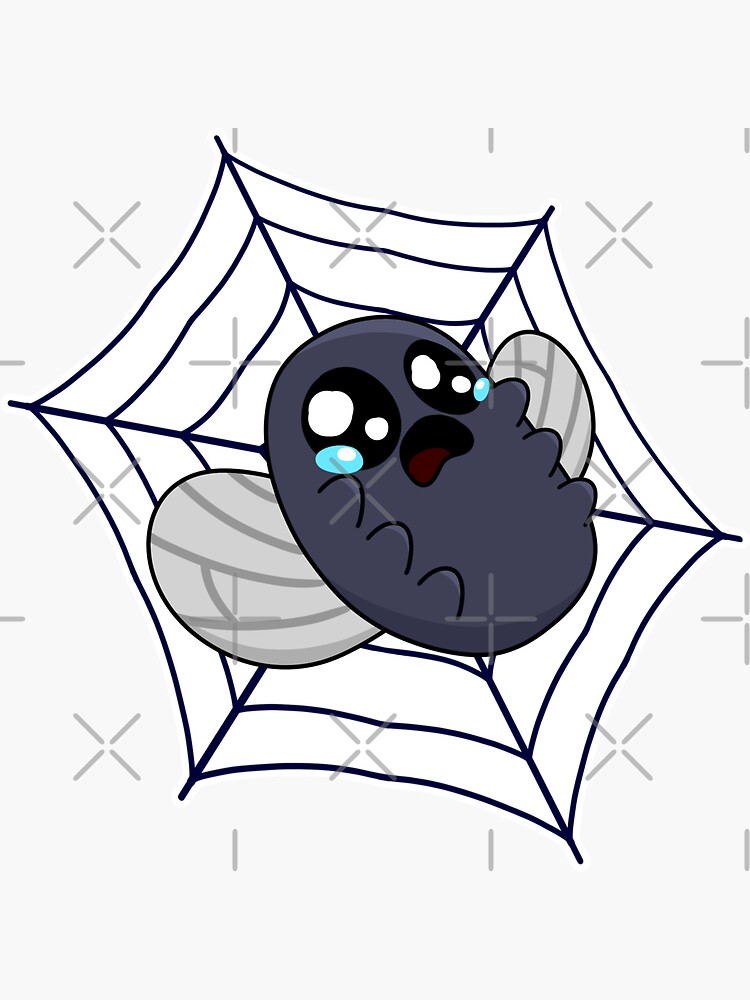 "Sad Fly in Web" Sticker for Sale by mrankin-art | Redbubble