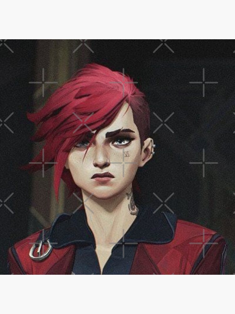 "Cute arcane vi cupcake" Sticker for Sale by flashonalt | Redbubble