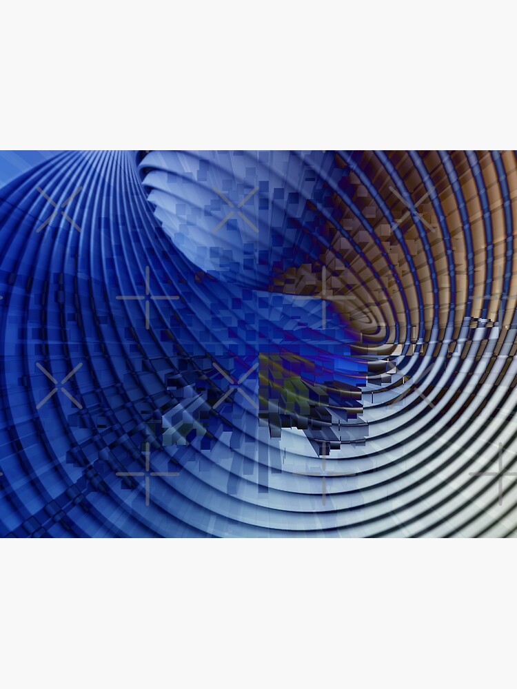 "Black and Blue abstract " Poster for Sale by elifrza | Redbubble
