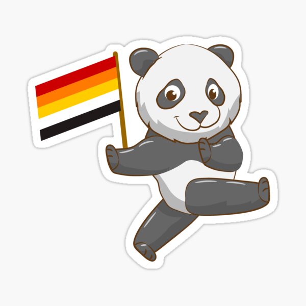 "Cute Lithsexual Flag Panda Chinese Animal LGBT" Sticker for Sale by ...