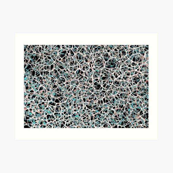 "Dark web" Art Print for Sale by Kiran-Fine-Art | Redbubble