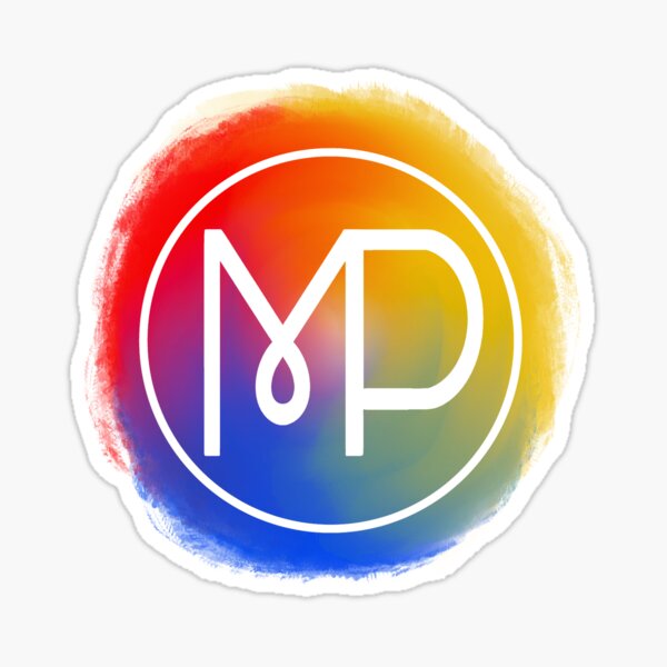 "MP | Pride Logo" Sticker for Sale by ArtbyMP | Redbubble