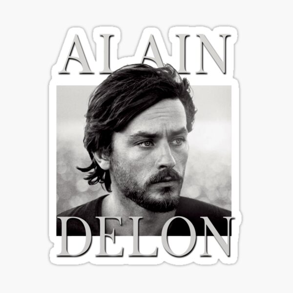 "alain delon french actor Classic" Sticker for Sale by DavidCurl9207 ...