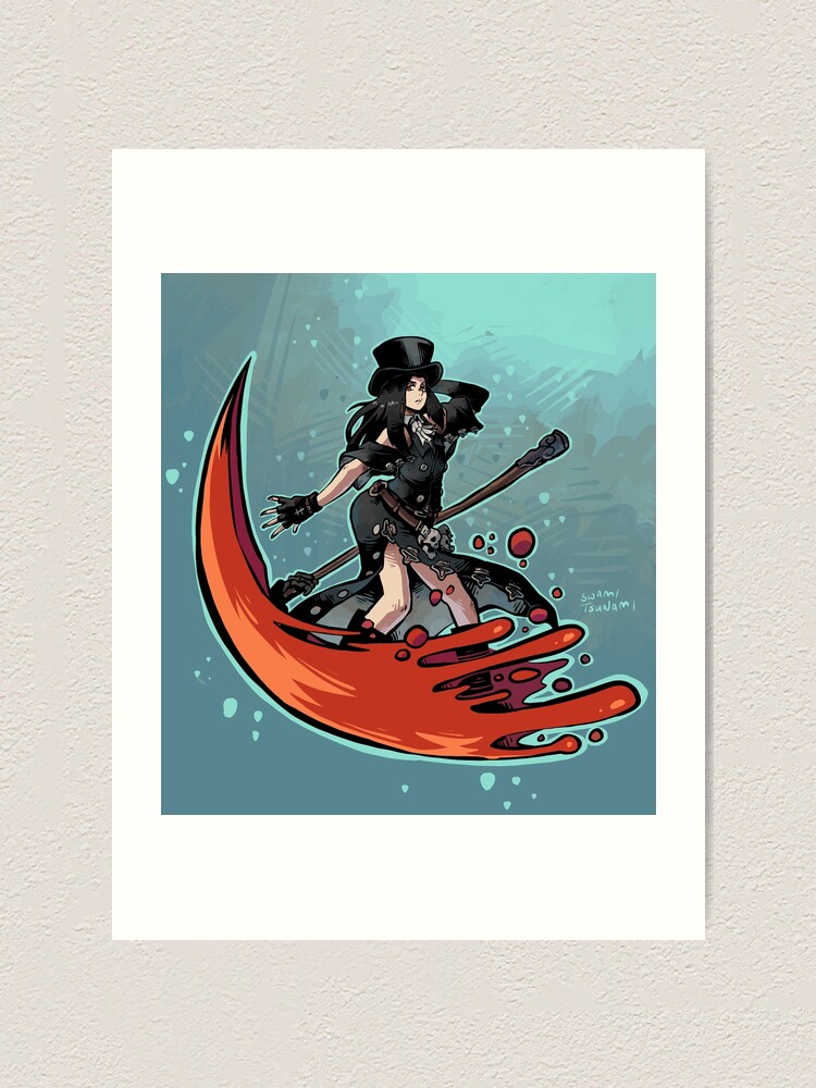 Testament Ggst Art Print For Sale By Swamitsunami Redbubble