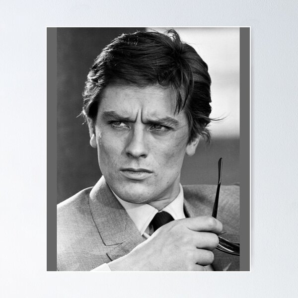 "Alain Delon stare Classic" Poster for Sale by DavidCurl9207 | Redbubble