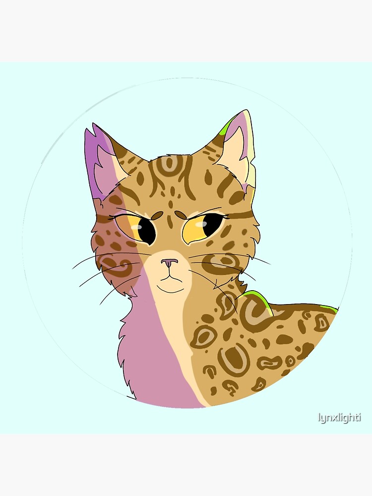"Leopardstar" Poster for Sale by lynxlighti | Redbubble