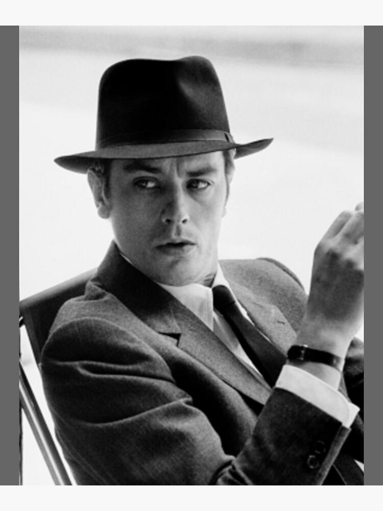 "Alain Delon with Hat Classic" Poster for Sale by DavidCurl9207 | Redbubble