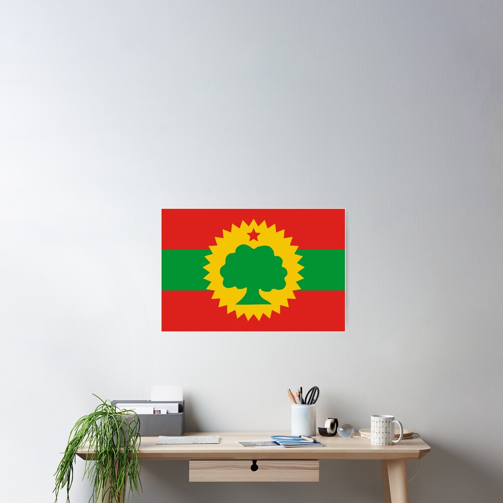 "oneg shene flag" Poster for Sale by Ermiyas | Redbubble