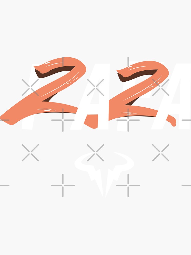 "rafa 22" Sticker for Sale by sidali720 | Redbubble