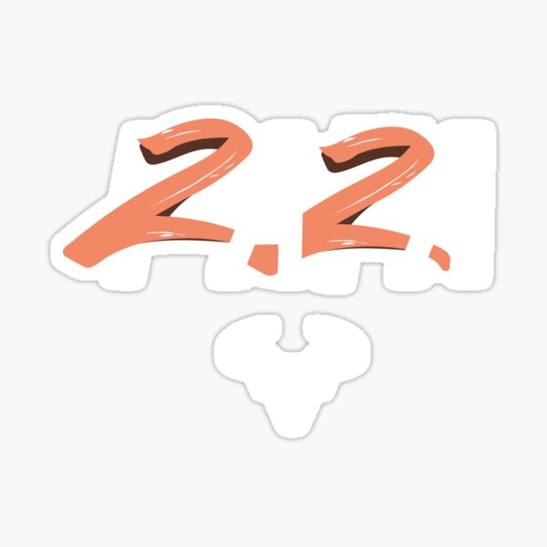 "rafa 22" Sticker for Sale by sidali720 | Redbubble