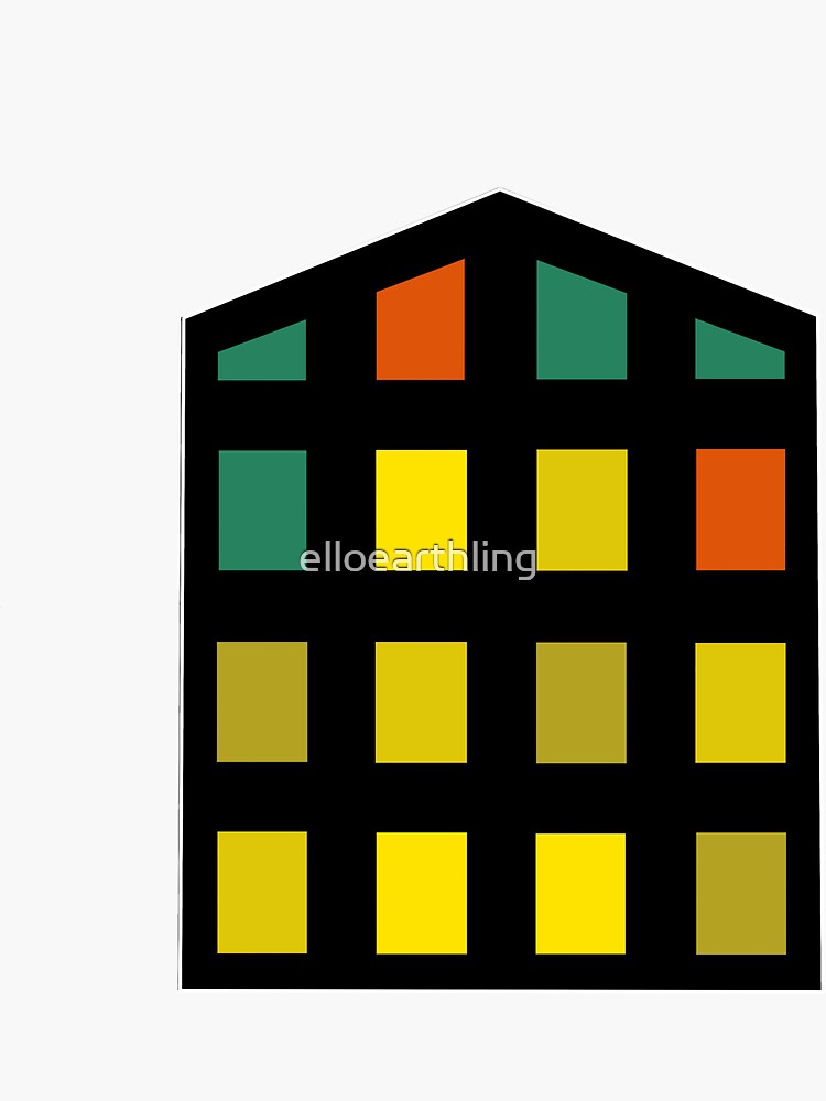 "A Window into Hell’s Kitchen" Sticker for Sale by elloearthling ...