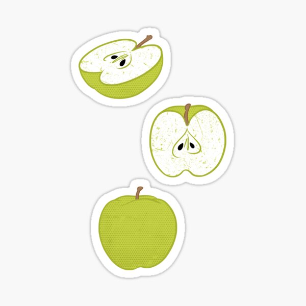 "Apple" Sticker by Chuvardina | Redbubble