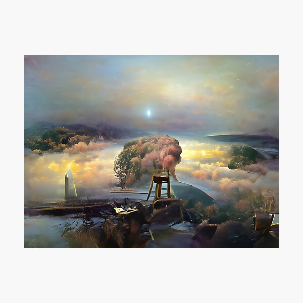 "Artificial Intelligence writing code AI-GENERATED ART" Photographic ...