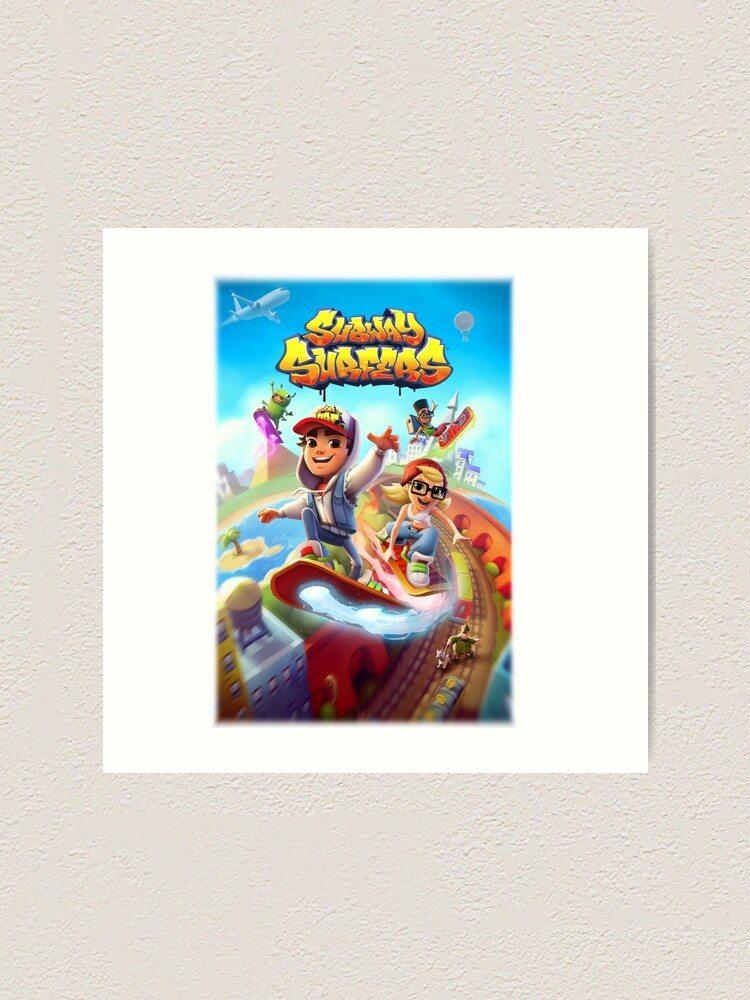 "Subway surfers" Art Print for Sale by sikmnxj | Redbubble