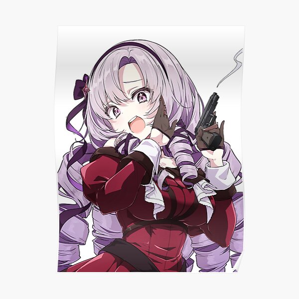 "Hyakumantenbara Salome - Ojou Laugh and a Gun" Poster for Sale by ...